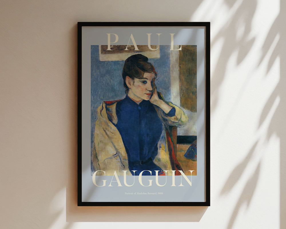 Paul Gauguin - Portrait of Madeline Bernard, 1888